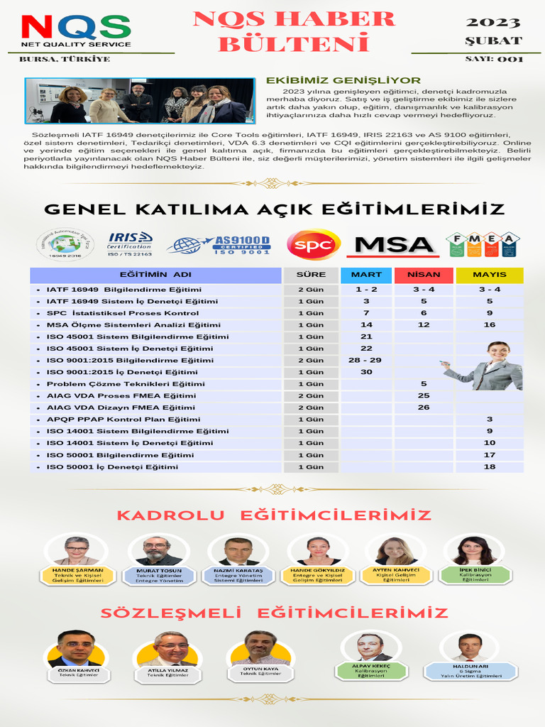 NQS Bulten - 001-23-02-12 | PDF