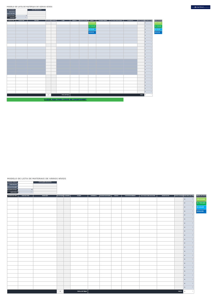 IC Multi Level Bill of Materials 9171 - PT | PDF