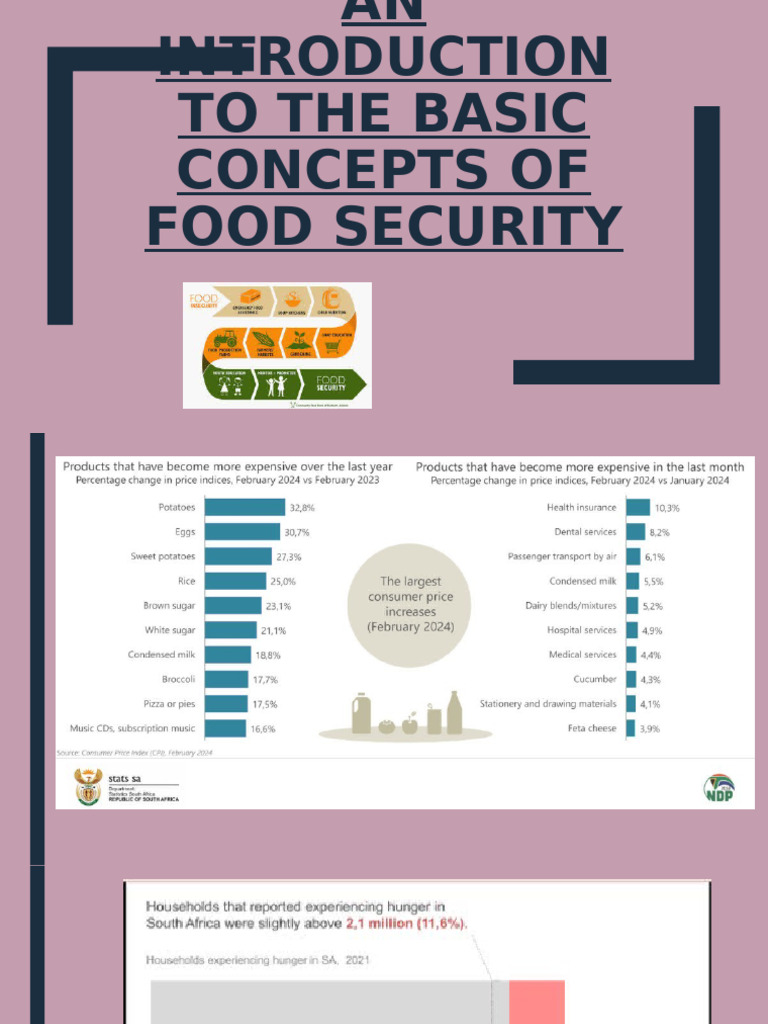 Theme 7 - Food Security - An Introduction To Basics - Tagged | PDF ...