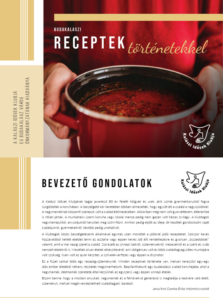 BK Idosek Receptes Kiadvany Web | PDF
