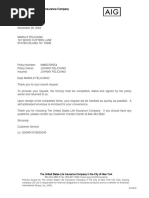 Brighthouse Life Insurance Change Form | PDF