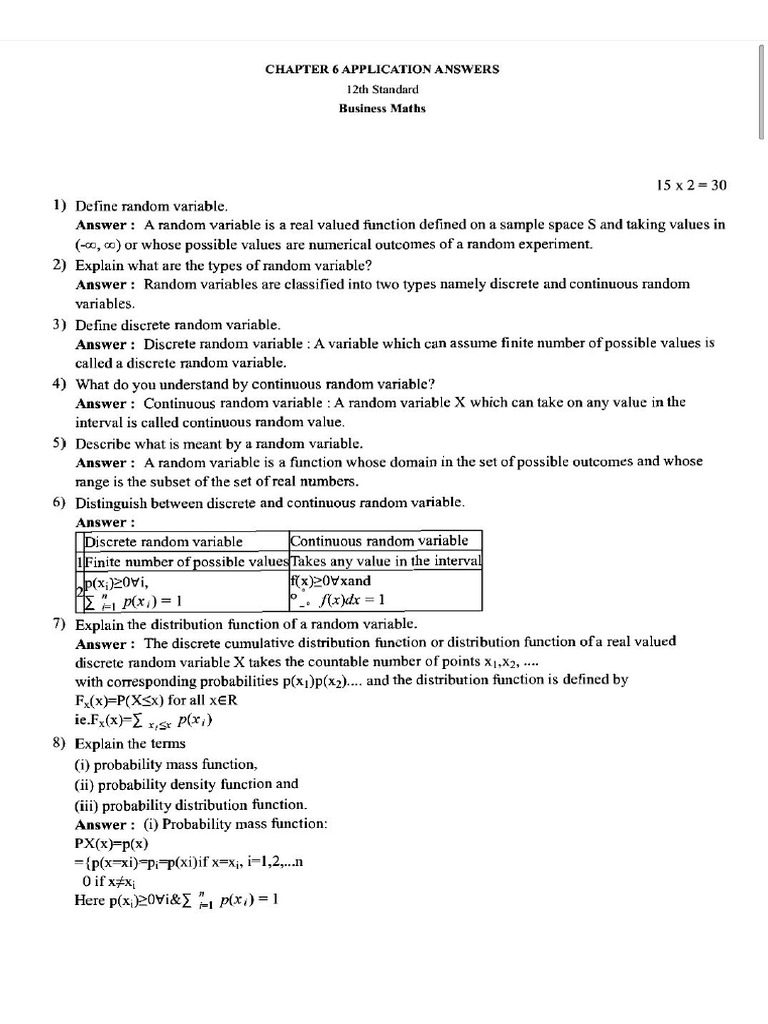 12th STD BM Theory | PDF