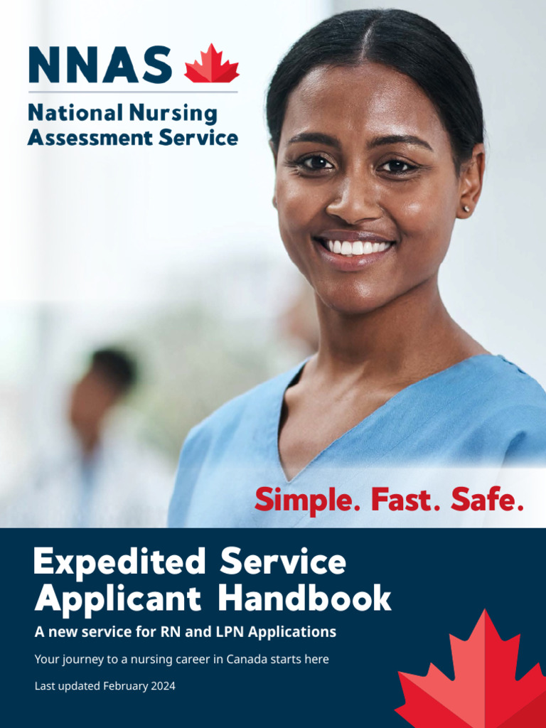 NNAS ApplicantHandbook ENG ExpeditedVersion 20240620 | PDF | Nursing ...