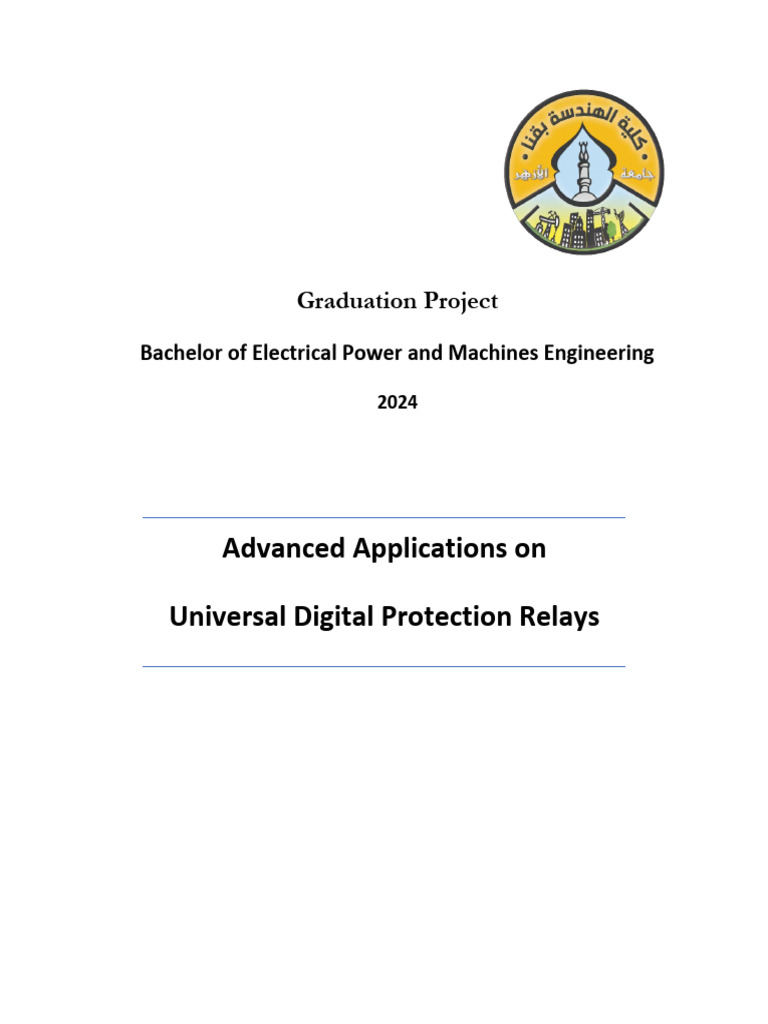 Graduation Project Book | PDF | Electrical Engineering | Physical ...