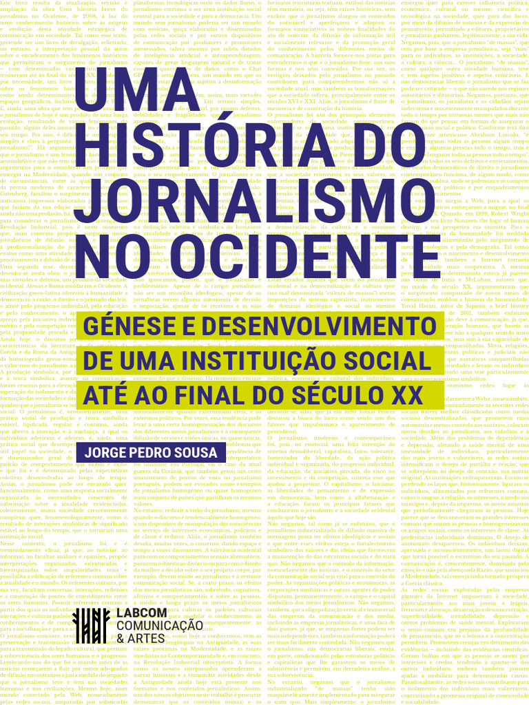 2024 - Uma Historia Do Jornalismo No Ocidente | PDF | Jornalismo ...