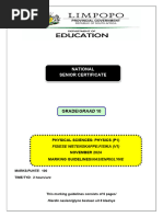 Physical Science Grade 10 March 2025 Memo Final | PDF | Waves | Sound