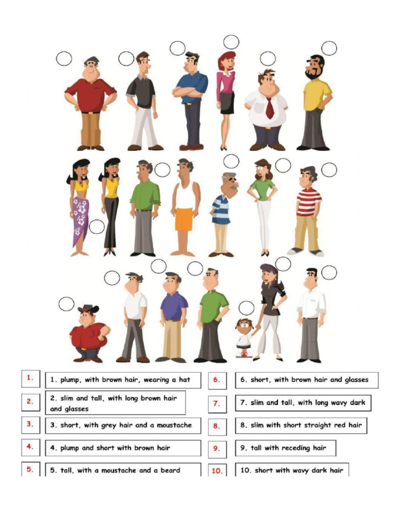 Describing People | PDF