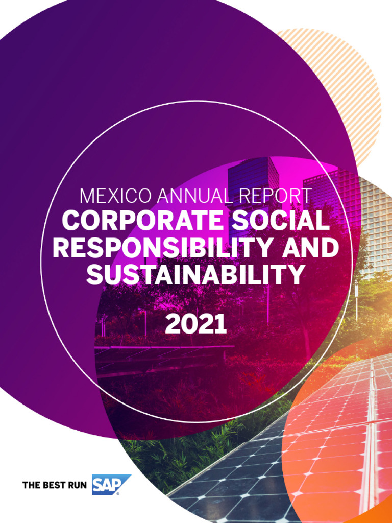 CSR 2021 Mexico Report | PDF | Corporate Social Responsibility ...