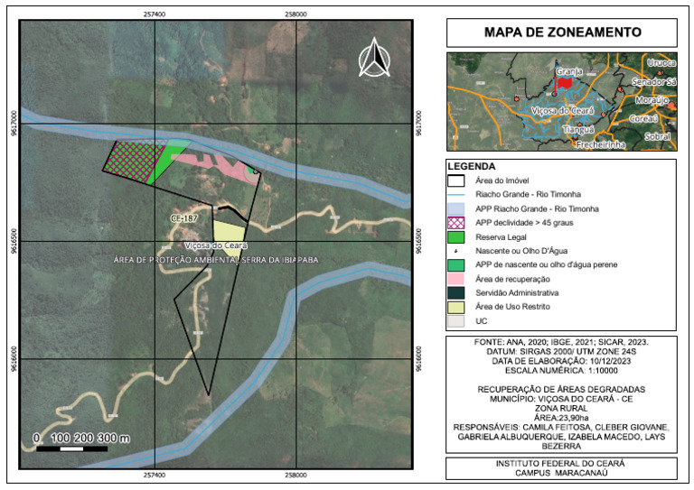 Mapa de Zoneamento Final | PDF