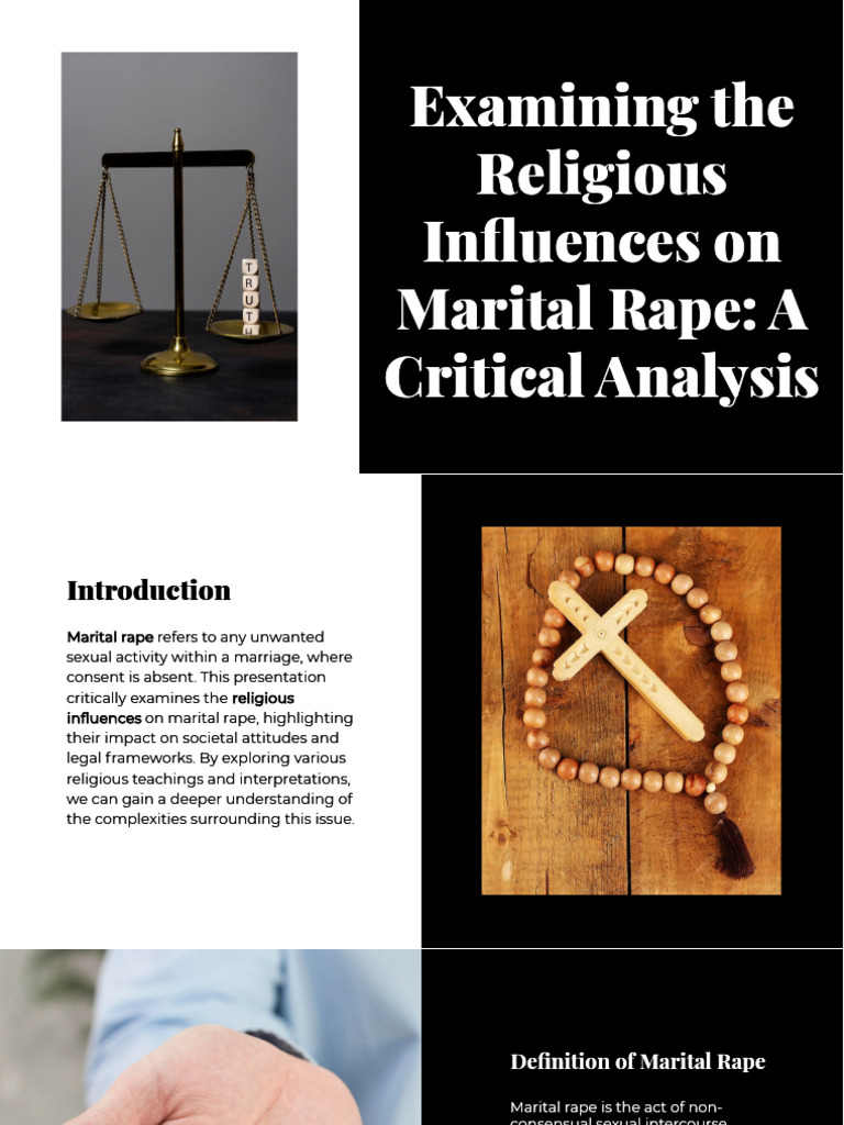 Religious Impact on Marital Rape | PDF | Marriage | Rape