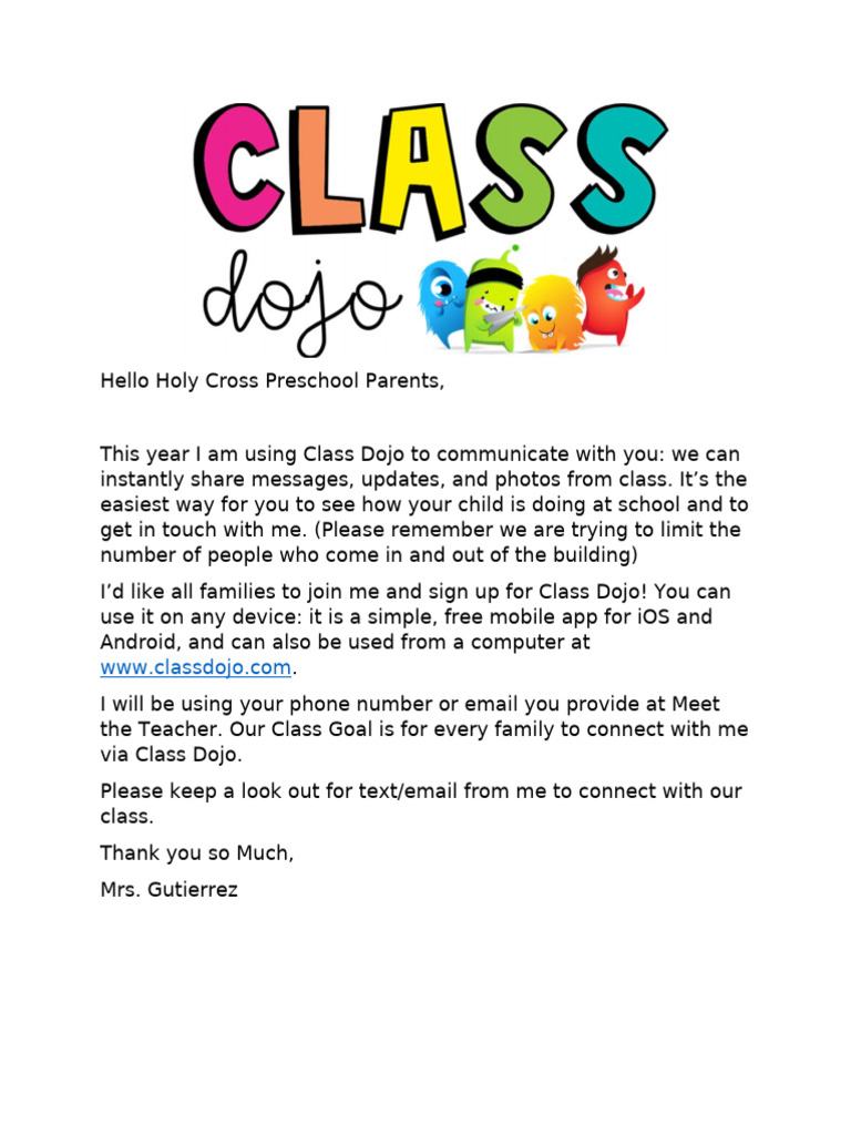 Class Dojo | PDF