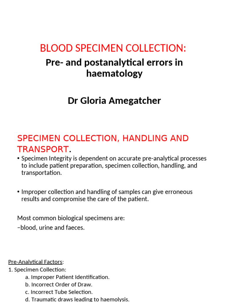 Hematology Lecture | PDF | Medicine | Tissue (Biology) Hematology Lecture | PDF | Medicine | Tissue (Biology)