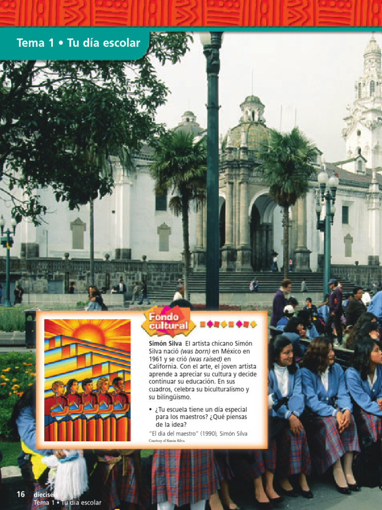 Realidades 2: Capítulo 1A Overview | PDF | Vocabulary | Linguistics