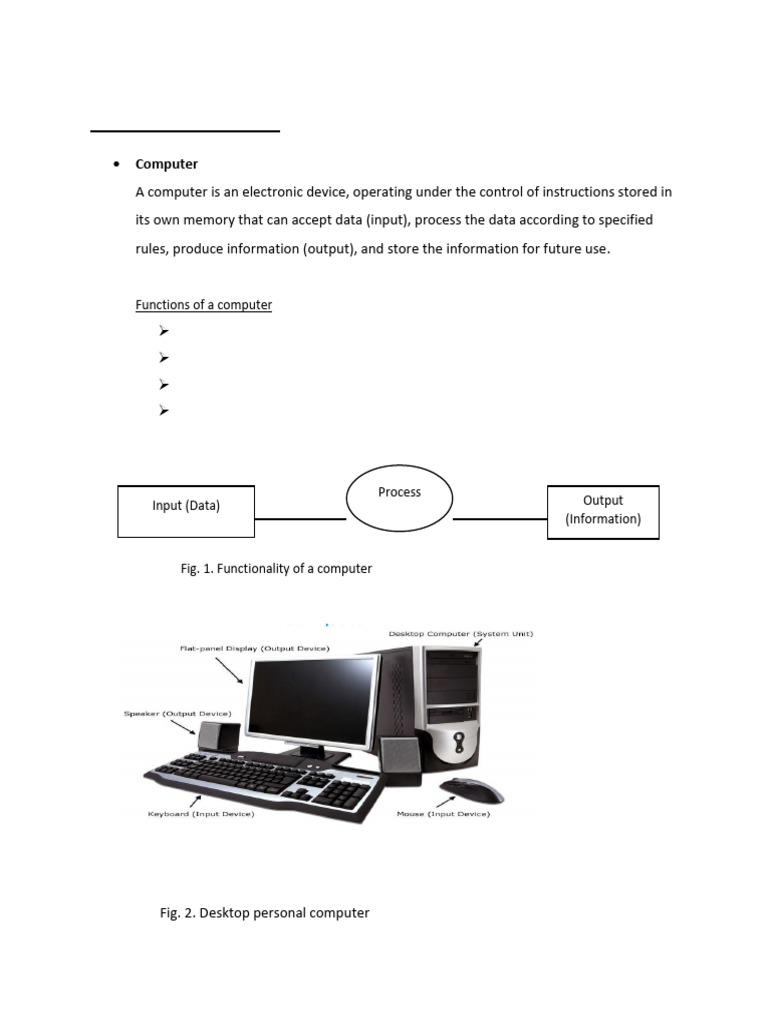 Introduction To Computers | PDF | Integrated Circuit | Data