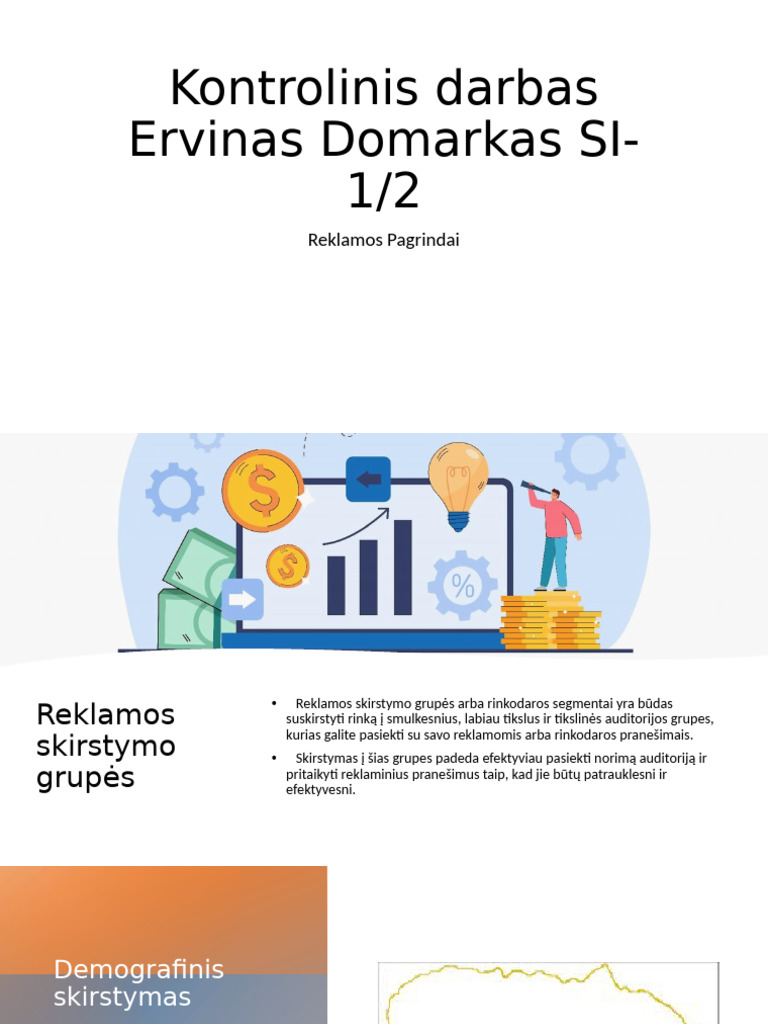 Kontrolinis Darbas E Domarkas SI12 | PDF