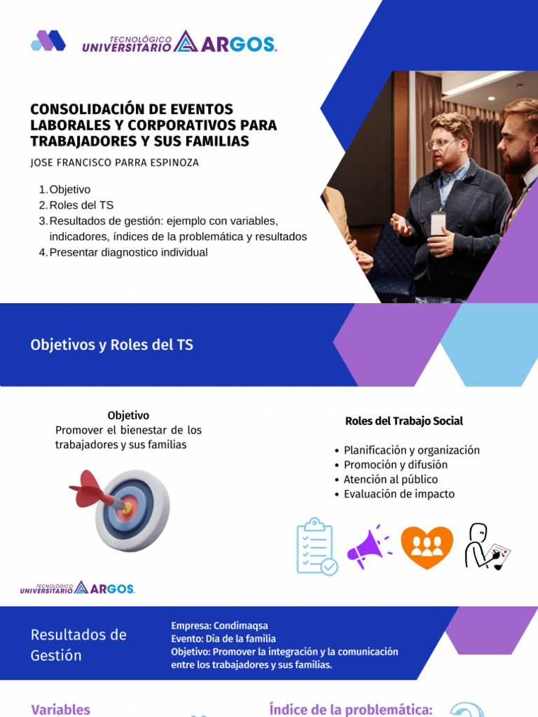 Francisco Parra - Consolidación de Eventos Laborales y Corporativos para Trabajadores y Sus ...