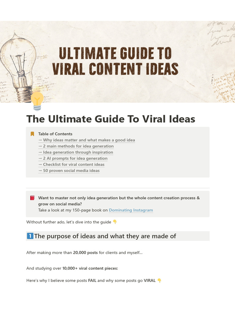 The Ultimate Guide To Viral Ideas | PDF | Artificial Intelligence ...