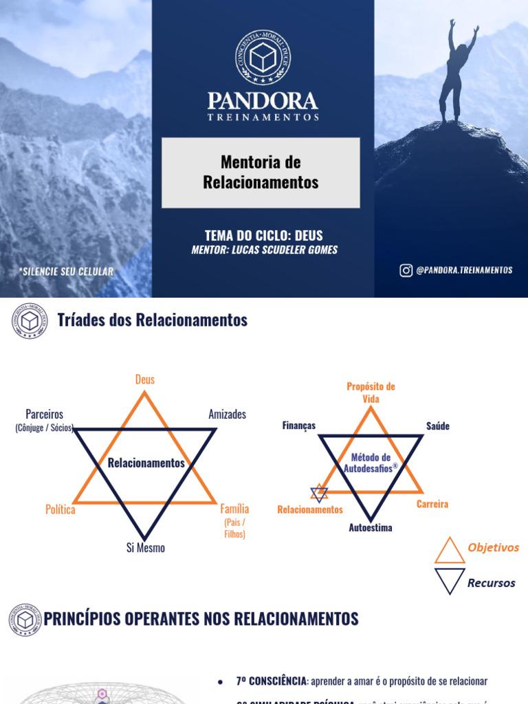 Mentoria em Relacionamentos e Deus | PDF | Absoluto (Filosofia) | Amor