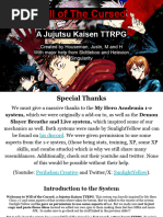 Jujutsu Kaisen TTRPG | PDF