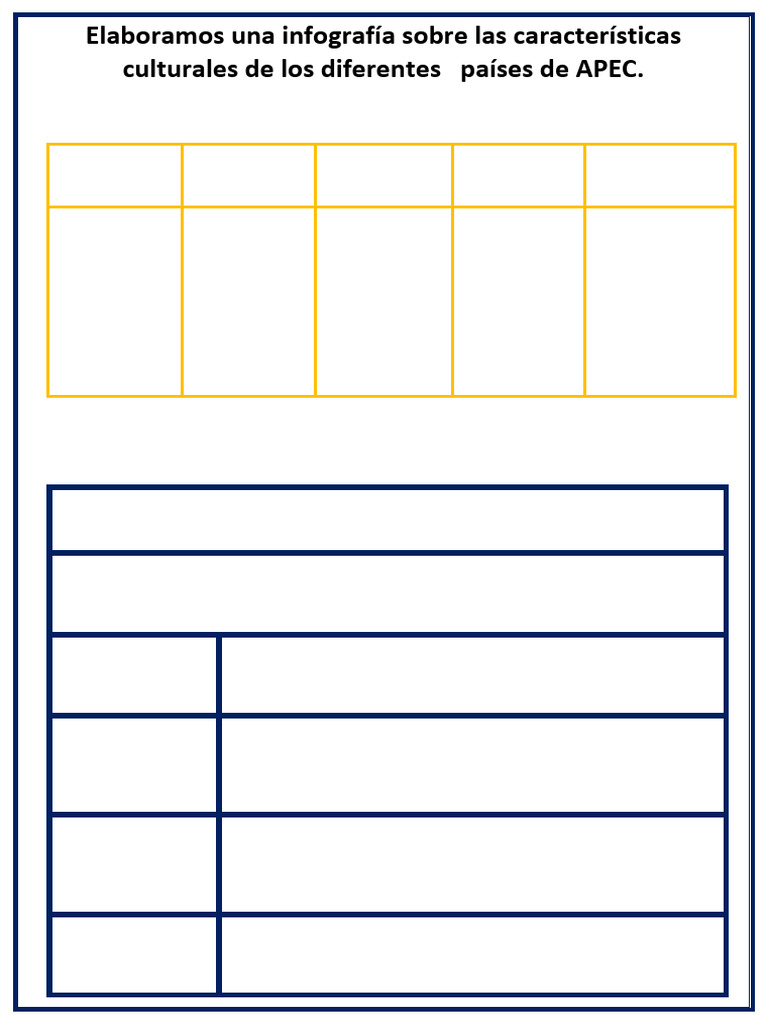 FICHA 13 MIERCOLES COM. Elaboramos Una Infografías Sobre Las Caracteristicas Culturales D Elos ...