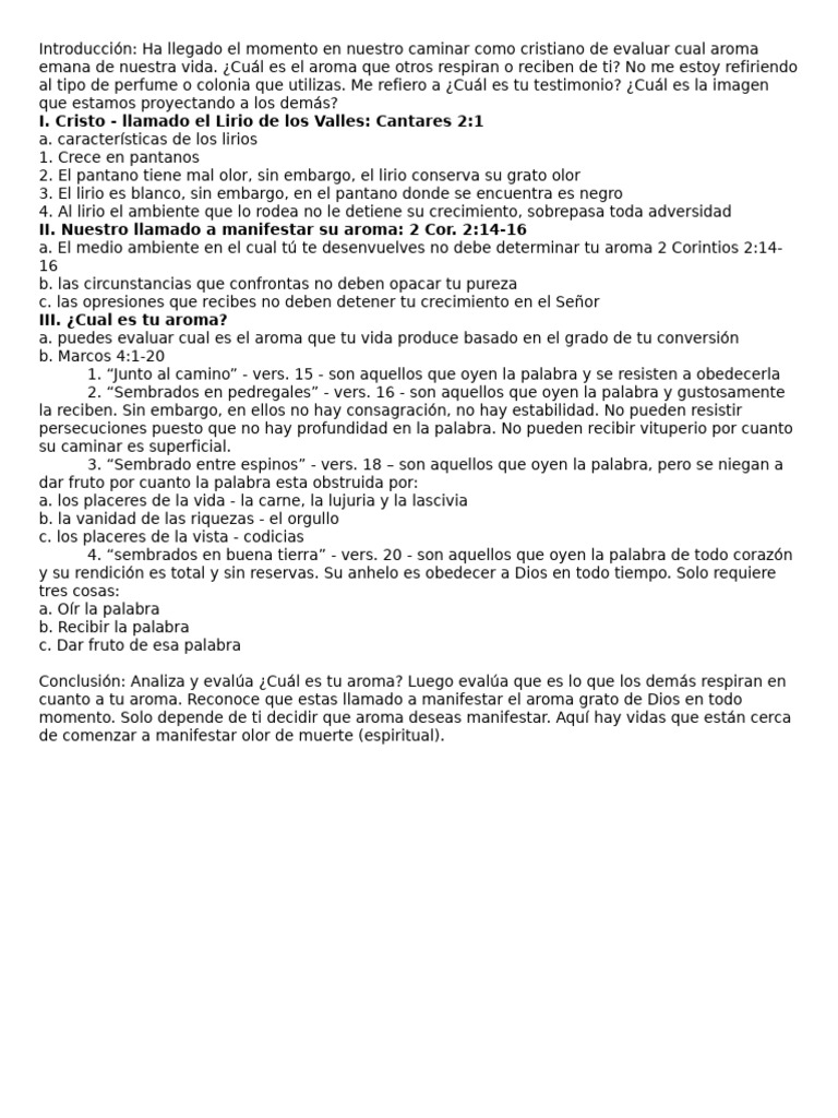 A Qué Huele Tu Vida | PDF