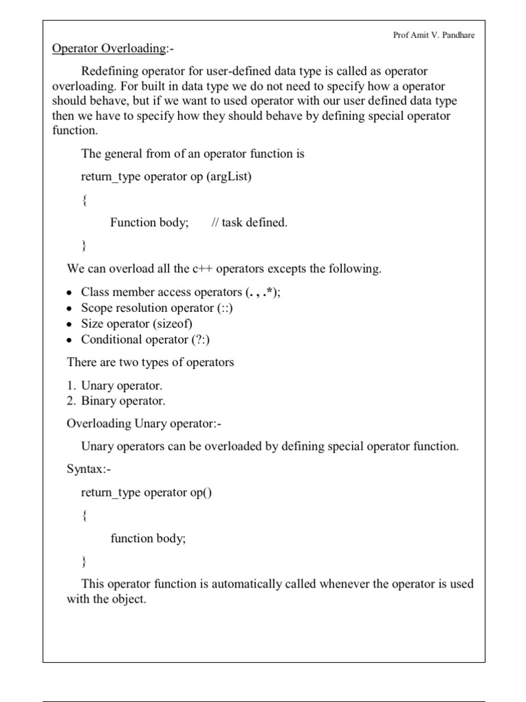 Unit 2 Pdf Constructor Object Oriented Programming Programming