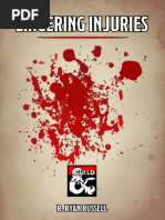 5E Lingering Injury Table | PDF | Healing | Scar