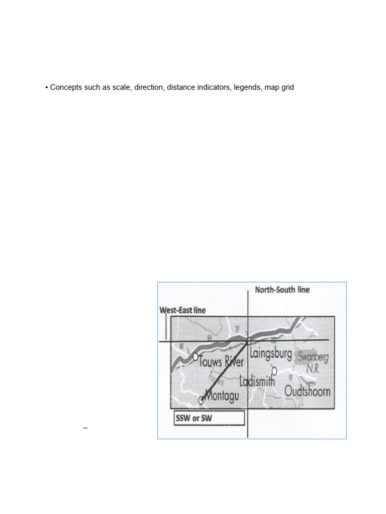 Map Terminology and Map Symbols Worksheet | PDF | Longitude | Map