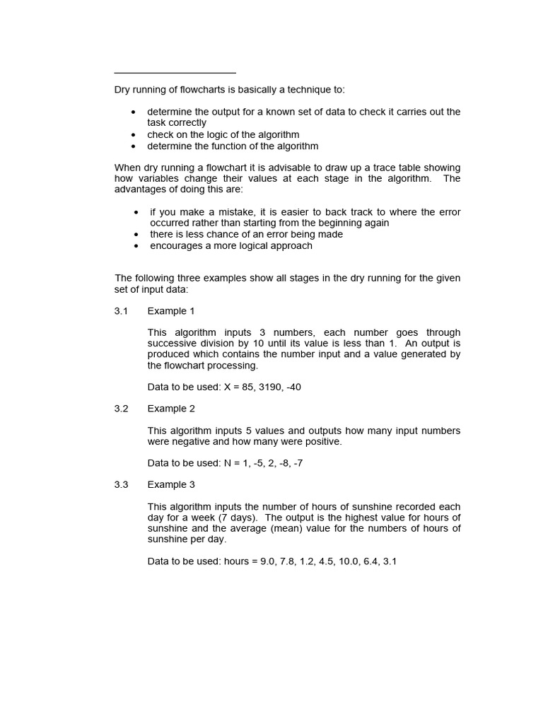 Practice Worksheet On Flowcharts | PDF | Algorithms | Applied Mathematics