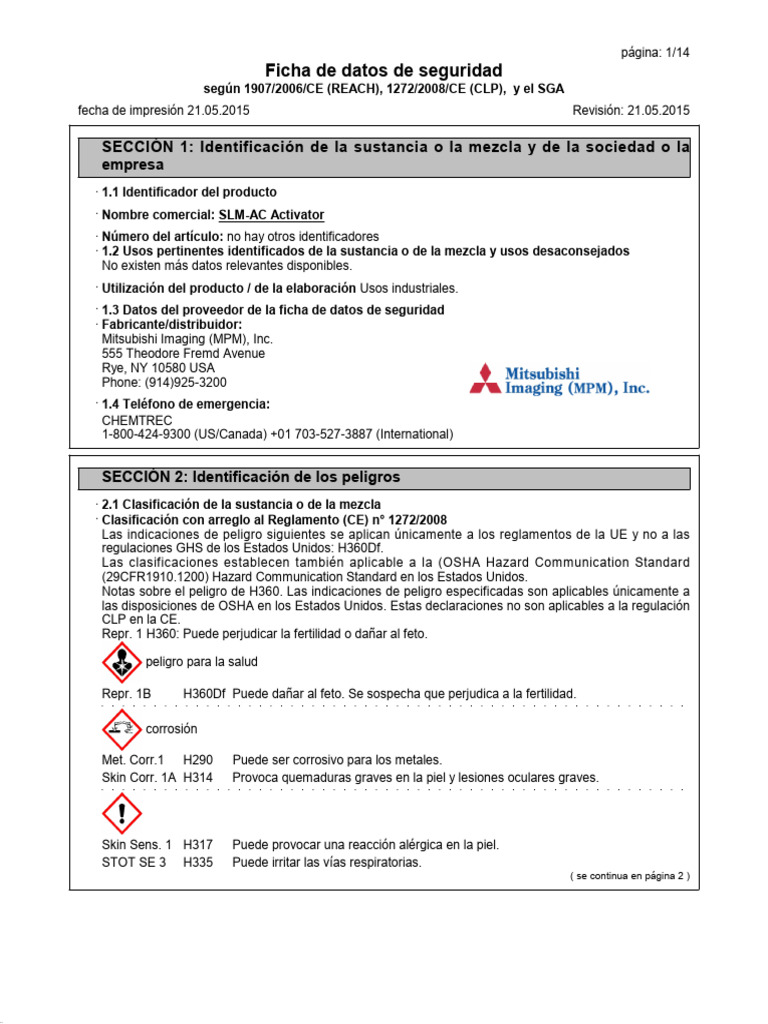 SLM-AC Activator Spanish MITSUBISHI | PDF | Residuos | Corrosión