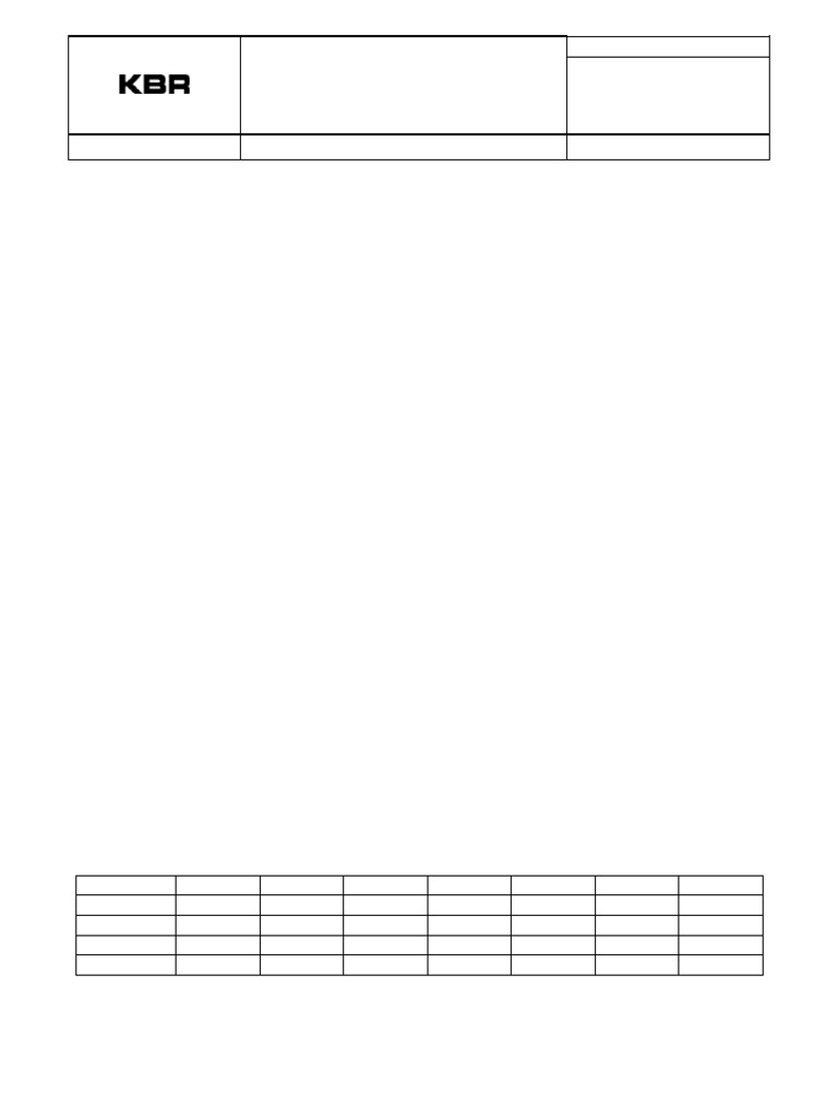 Engineering Services by KBR Technical Services, Inc | PDF | Fiberglass ...