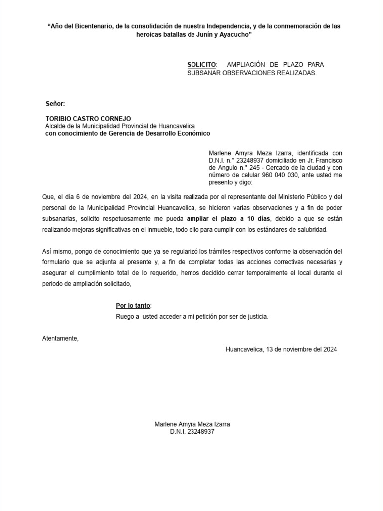 PDF Oficio para Ampliacion de Plazo - Compress | PDF