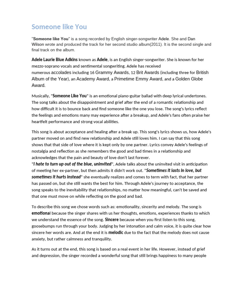 Adele | PDF | Adele | Recorded Music