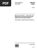 ISO 11226 2000 Postural | PDF | Anatomical Terms Of Motion | Anatomy