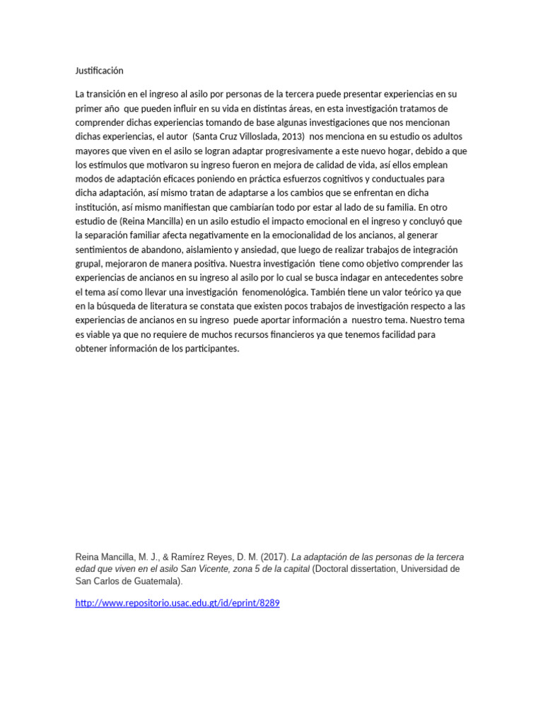 Justificación | PDF | Ciencia y matemáticas