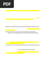 Grade 12 History Self-Study Guide | PDF | Apartheid | South Africa