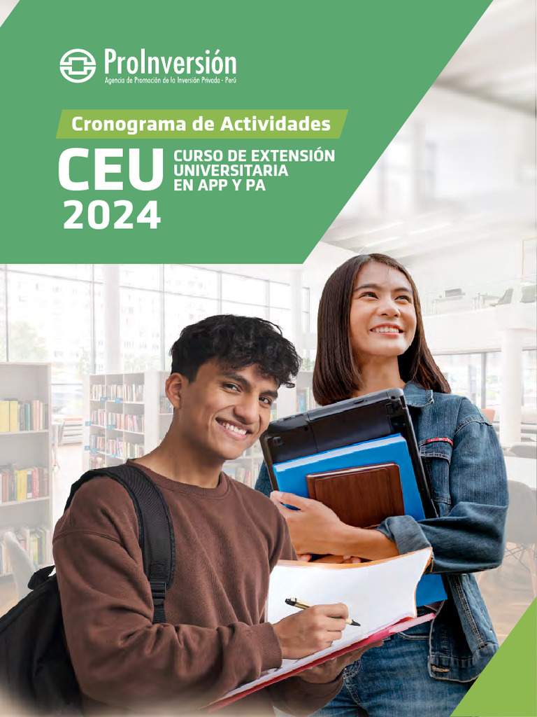 Cronograma CEU 2024 en APP y PA | PDF