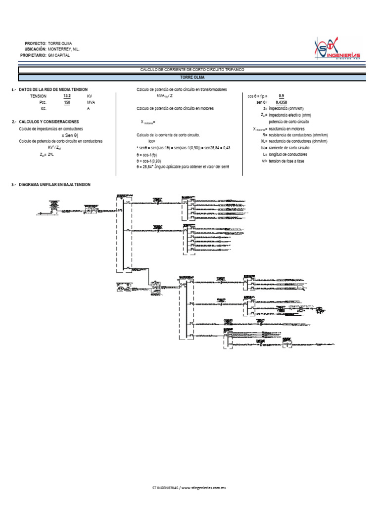 Da4 - Corto Circuito | PDF | Impedancia eléctrica | Red eléctrica