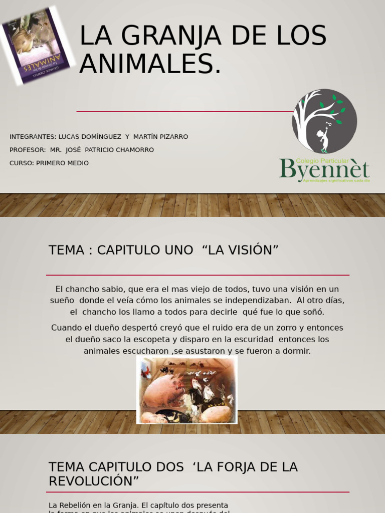 Análisis de "La Granja de los Animales" | PDF | Libros para adolescentes