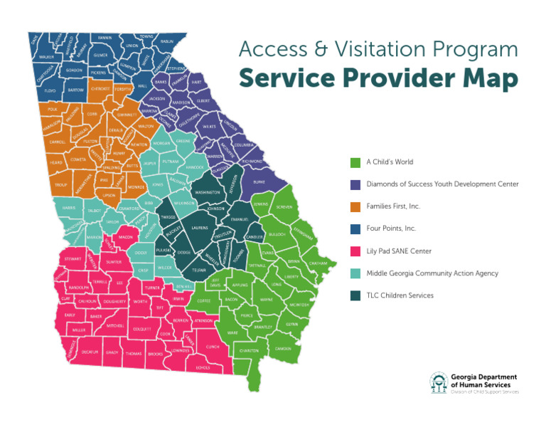 A&v Service Provider Map 3-8-2024 | PDF
