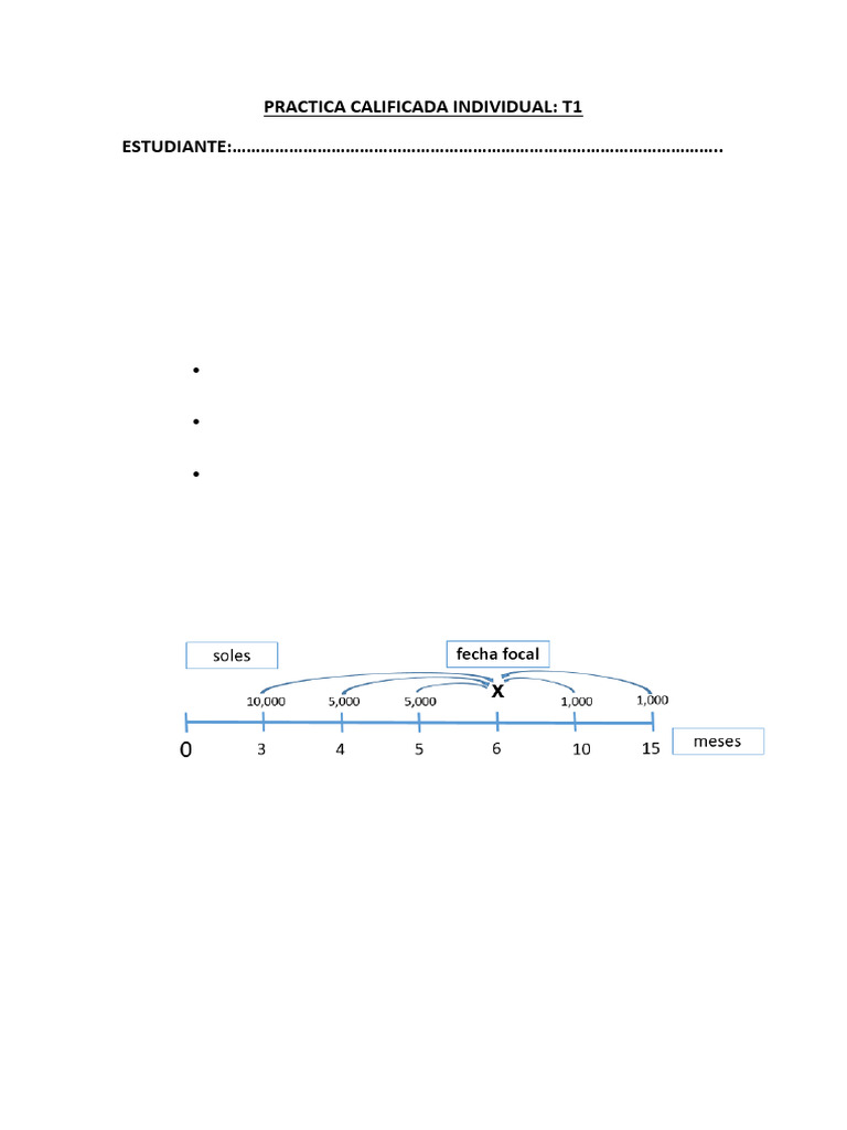 Practica Calificada Individual T1 Matematica Financiera 1455 Wa 2024 2 | PDF | Bancos | Interés