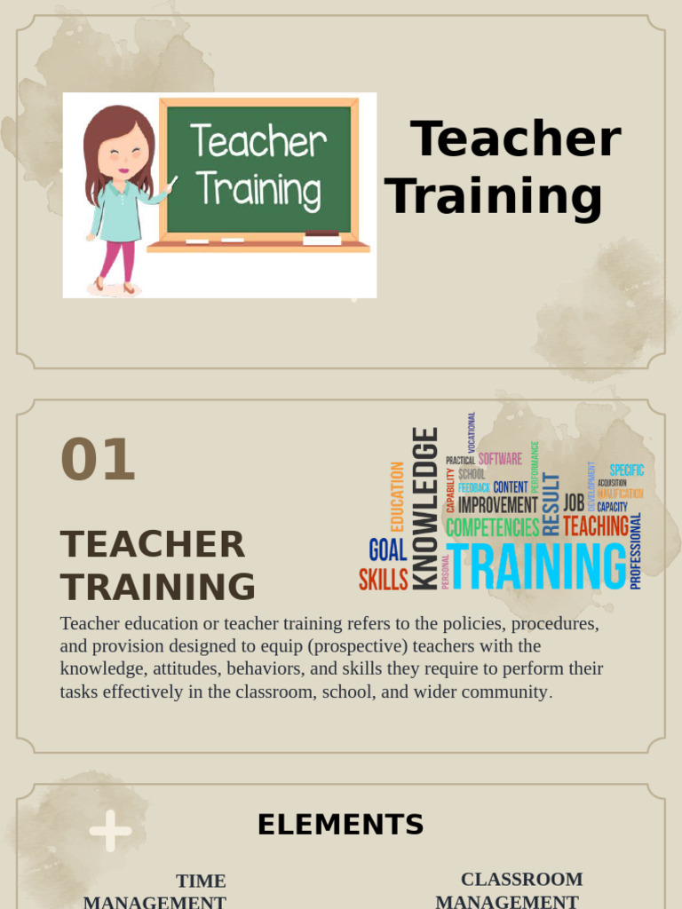 ELE3 | PDF | Teacher Education | Teachers