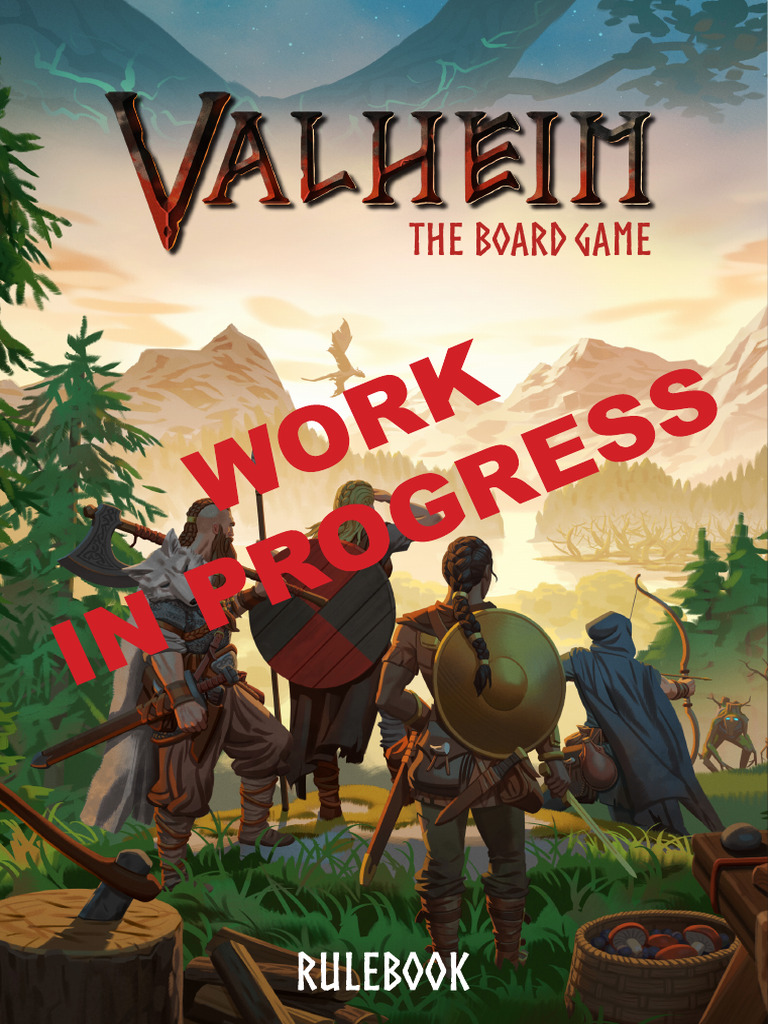 Valheim Board Game Rulebook | PDF | Dice