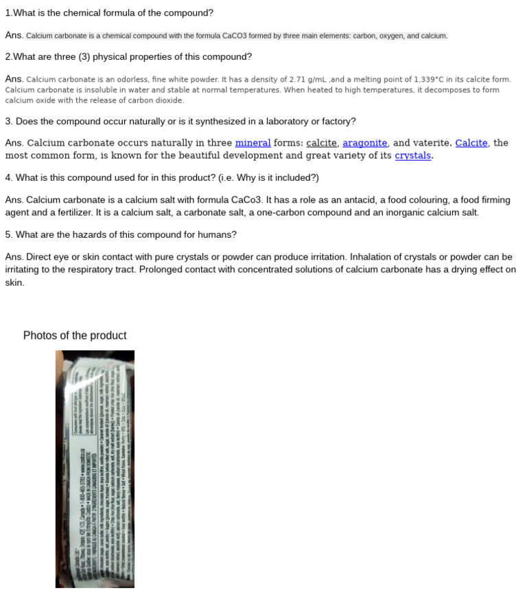 Sephin Sojan Assingnment Chemistry | PDF