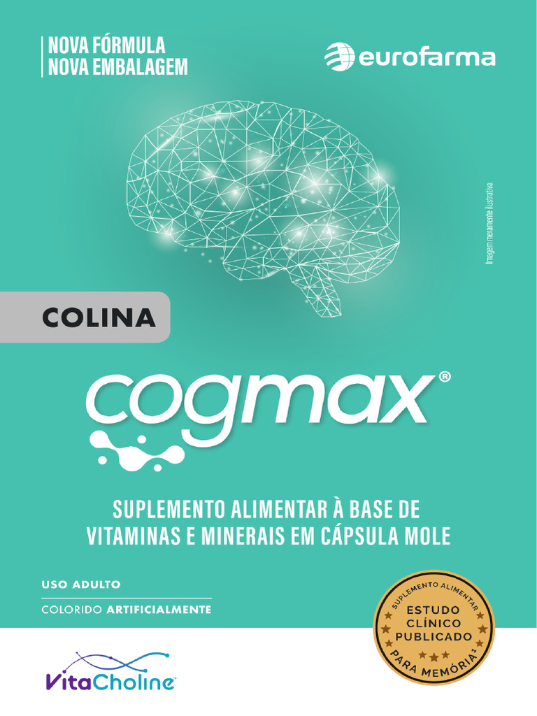 Bula do Suplemento COGMAX | PDF | Memória | Vitamina