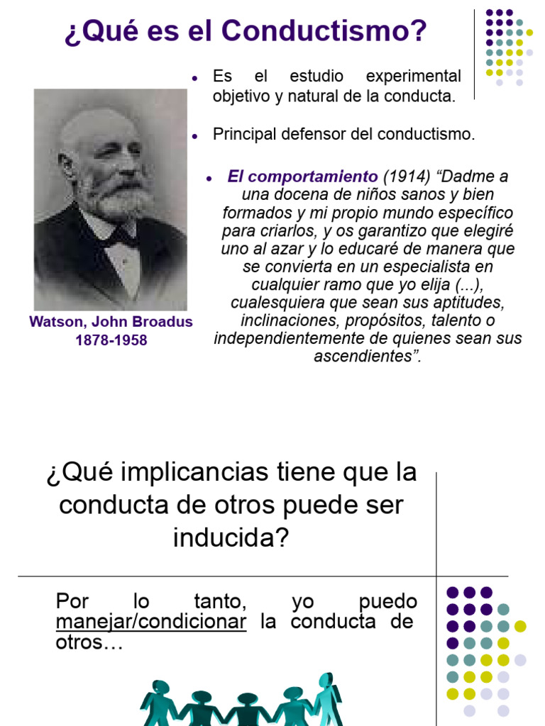 Conductismo | PDF | Reforzamiento | Behaviorismo