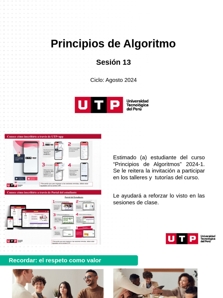 S13 s1 - Material PARA For - Ok | PDF | Algoritmos | Lógica matemática