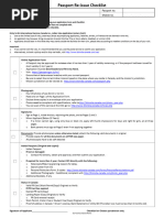 Toronto Indian Passport Surrender Checklist | PDF | Passport ...