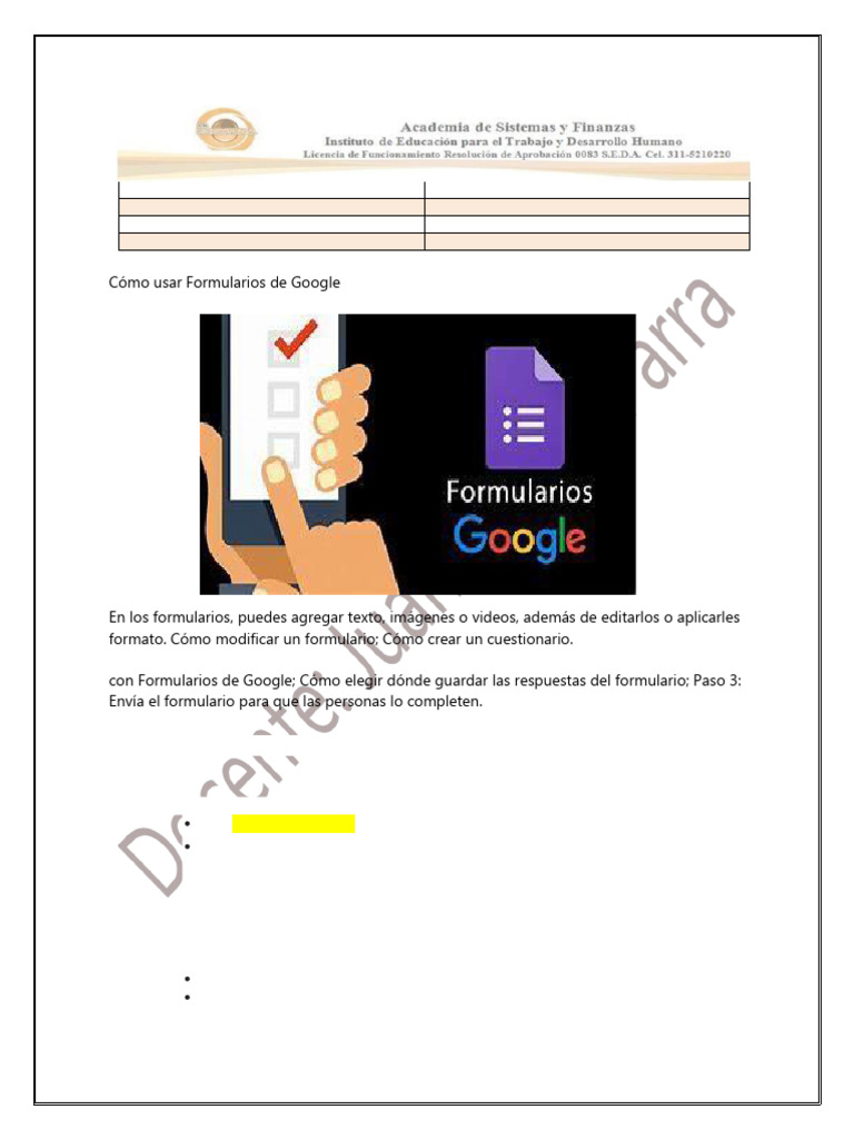 Cómo Crear Un Catalogo Con Formularios de Google-1 | PDF | Informática ...