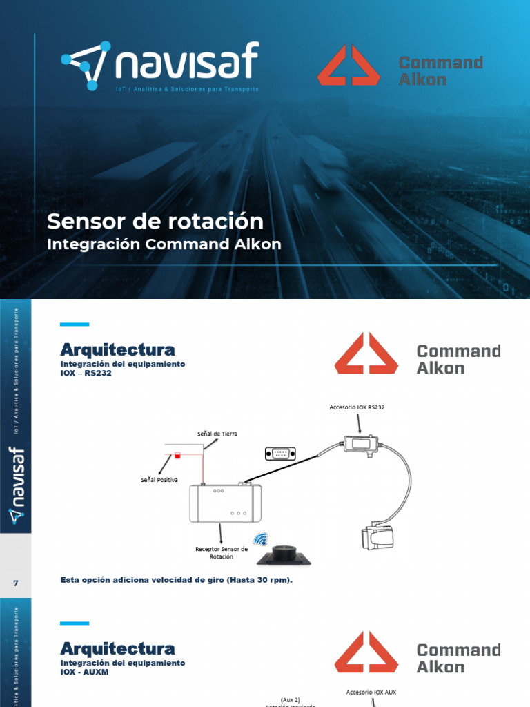 Navisaf - Sensor de Rotación + Command Alkon V2 | PDF | Informática | Ciencias de la Computación
